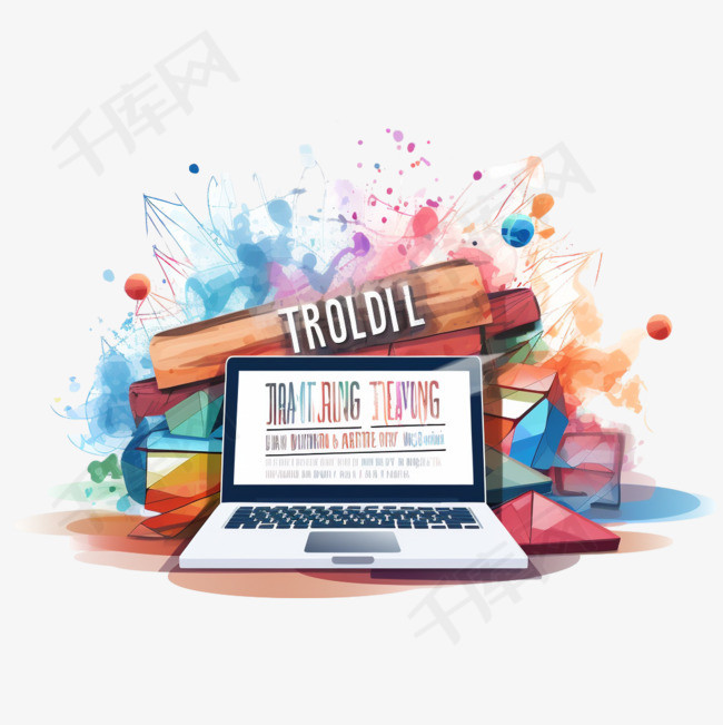 在浏览器中使用图表和公式刻字在线课程素材图片免费下载-千库网