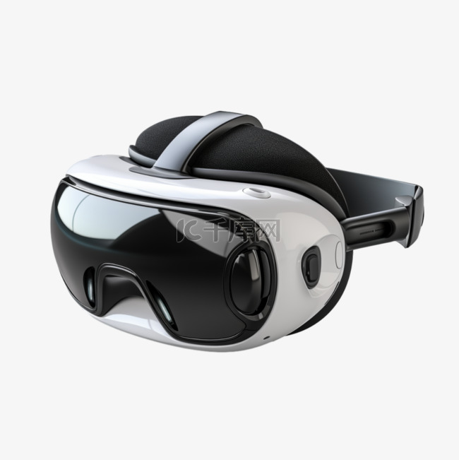 3DVR设备立体高级感科技感素材图片免费下载-千库网