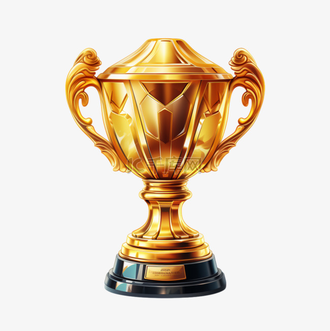 奖杯荣誉奖项第一豪华获奖领奖台素材图片免费下载-千库网