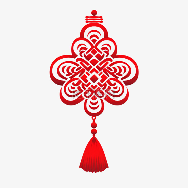 美丽前程的中国结素材图片免费下载-千库网