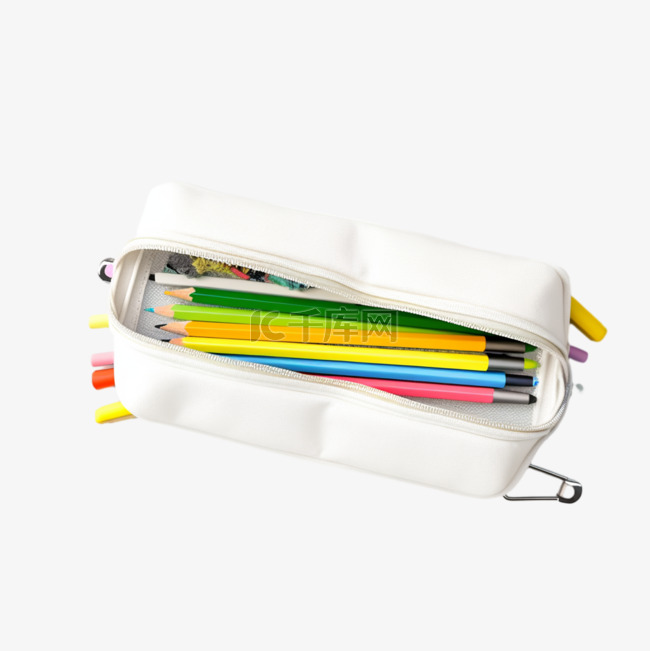 元素学习工具笔袋笔盒手绘素材图片免费下载-千库网