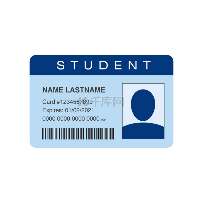 Student ID card素材图片免费下载-千库网
