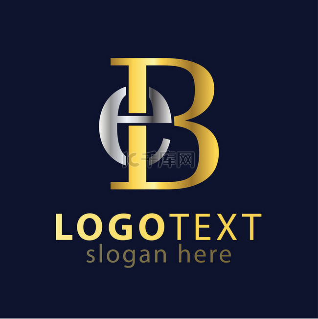 Eb 初始字母徽标图标矢量素材图片免费下载-千库网