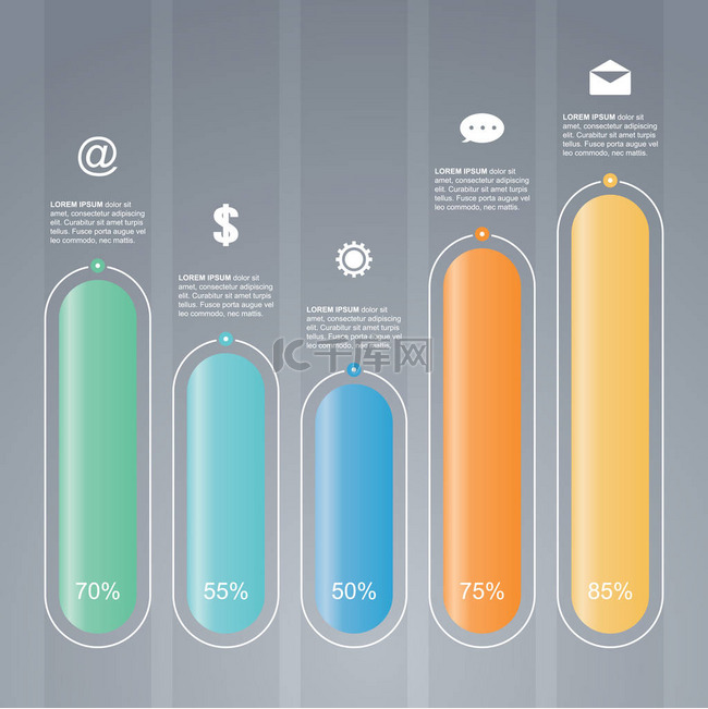 Bar Chart Graph Diagram Statistical Business Infographic Illustration素材 ...