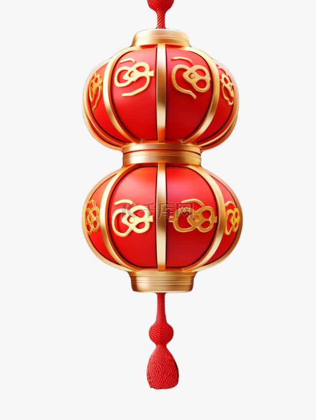 新春过年喜庆热闹氛围红灯笼免扣素材图片免费下载-千库网