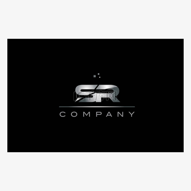 sr s r 银色灰色金属金属字母字母标志图标透射电镜素材图片免费下载-千库网