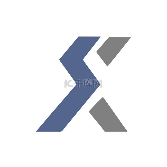 Sk, Ks, Sx, X 首字母公司徽标素材图片免费下载-千库网