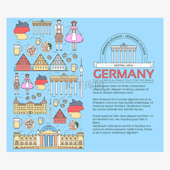 Country Germany travel vacation guide of goods, places and features ...