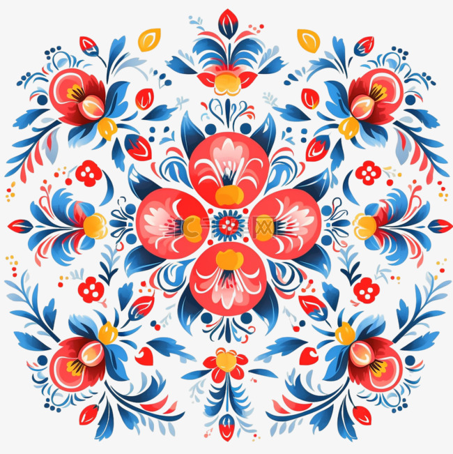 花纹简单图案色彩免扣元素装饰素材图片免费下载-千库网