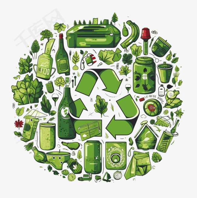 回收元素收集素材图片免费下载-千库网