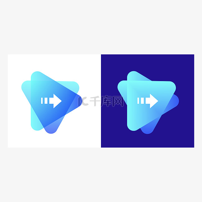 APP小程序科技商务LOGO启动图标素材图片免费下载-千库网