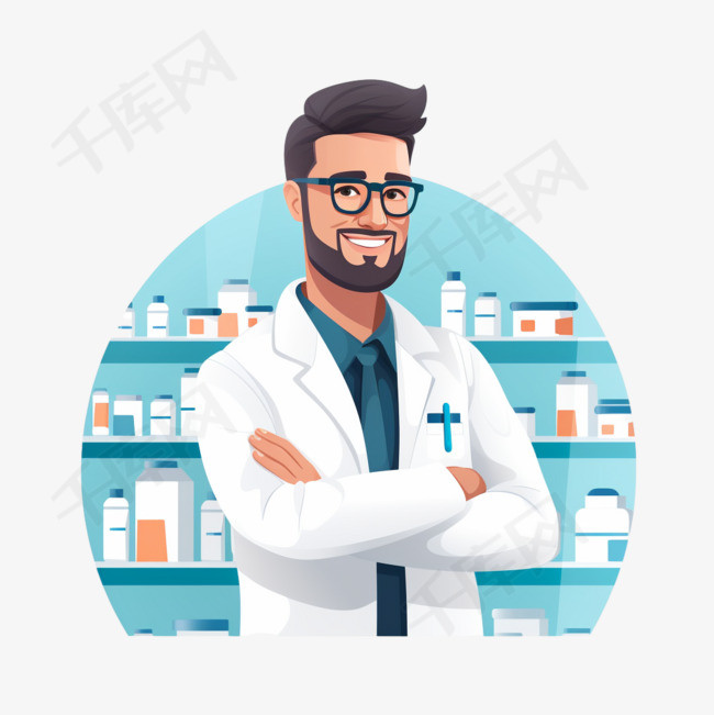 药剂师素材图片免费下载-千库网