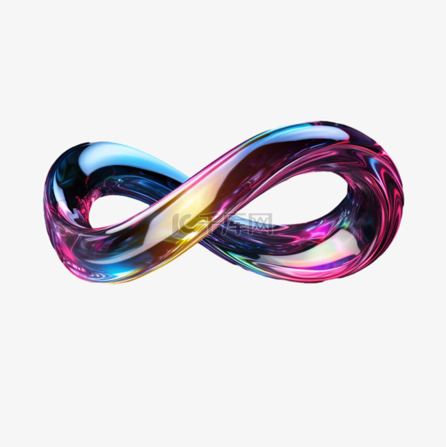 3d曲线透明元素立体免扣图案素材图片免费下载-千库网