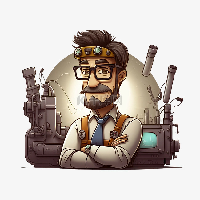 工程师日卡通工程师素材图片免费下载-千库网