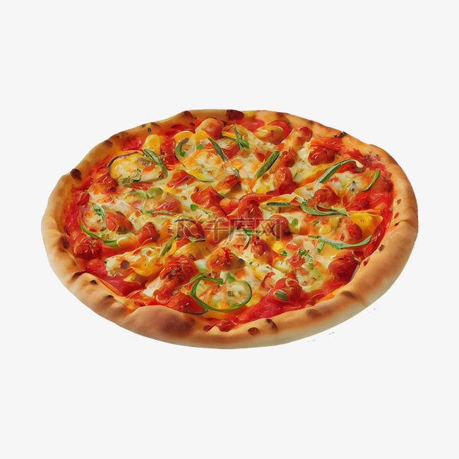 比萨意大利正宗美食素材图片免费下载-千库网