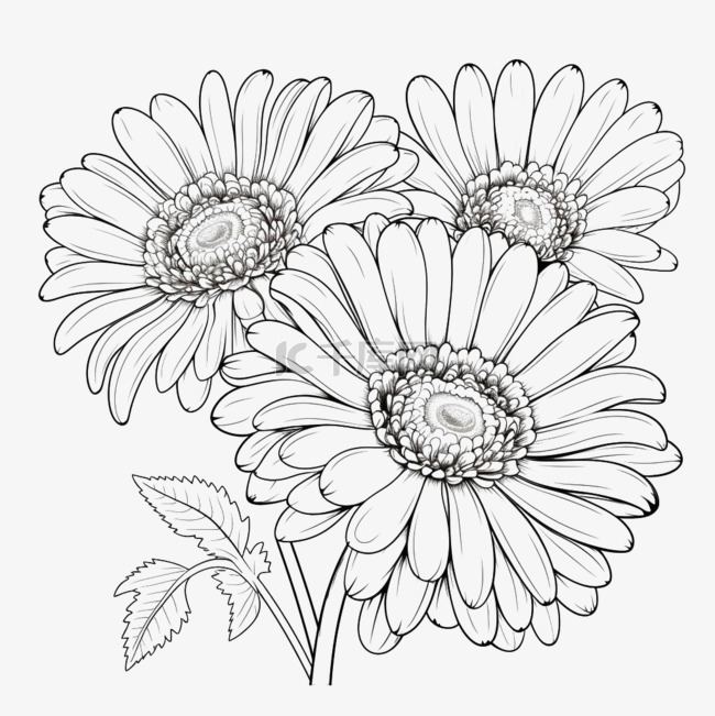 几何好看向日葵元素立体免抠图案素材图片免费下载-千库网