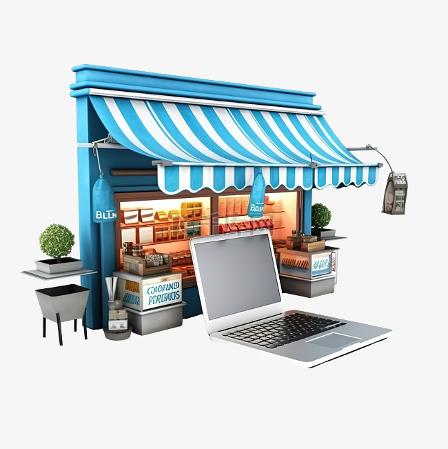 e commerce 3d 插图素材图片免费下载-千库网