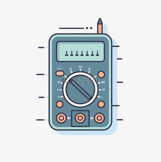 数字万用表图标矢量图素材图片免费下载-千库网