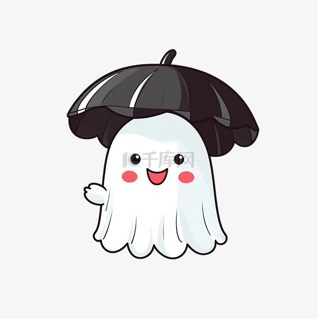可爱的 kasabake 或伞鬼日本万圣节角色素材图片免费下载-千库网