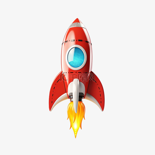 助推火箭飞行素材图片免费下载-千库网