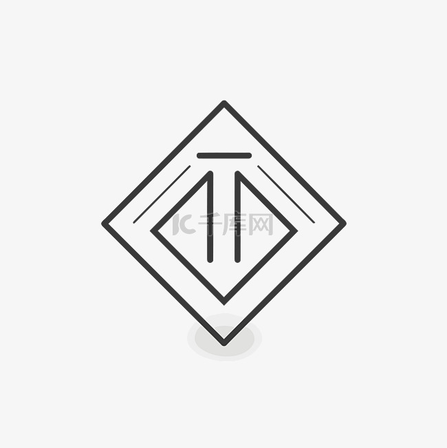 三角形图标设计矢量图素材图片免费下载-千库网