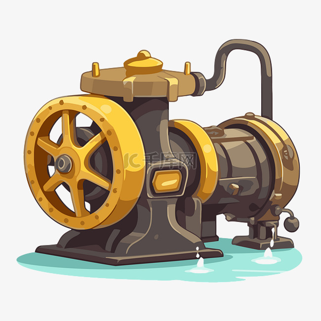 水泵 向量素材图片免费下载-千库网