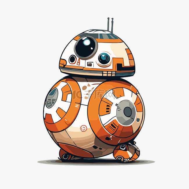 bb8 剪贴画 bb8 中的 bb8 人物图像 by ryan c 卡通 向量素材图片免费下载-千库网