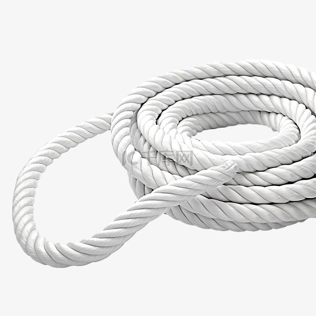 带领带的白绳素材图片免费下载-千库网