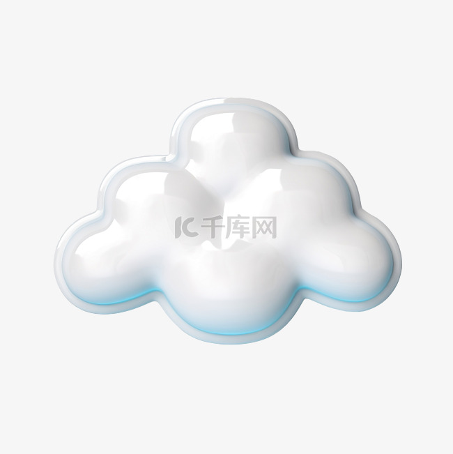 3d 卡通云素材图片免费下载-千库网