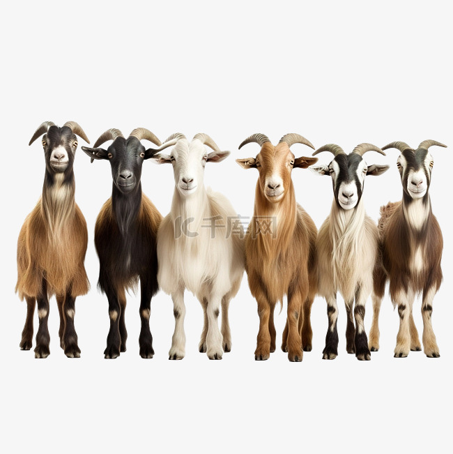 一群在野外的山羊素材图片免费下载-千库网
