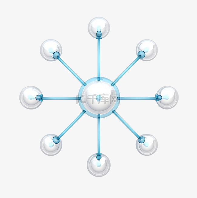 氢原子的化学结构的简化形式以及元素符号素材图片免费下载-千库网