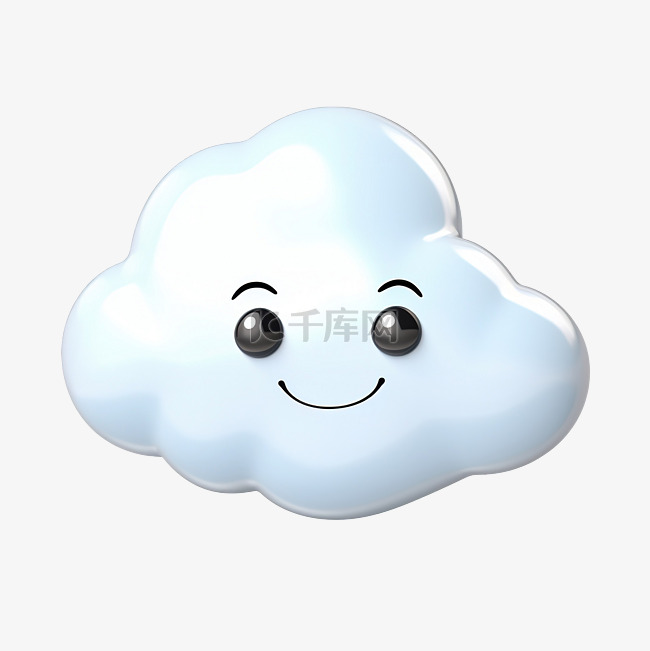 3d 卡通云素材图片免费下载-千库网