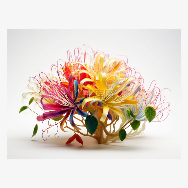 santa stó 的多彩插花素材图片免费下载-千库网