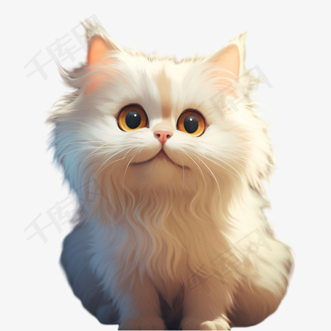 动物小猫元素立体免抠图案素材图片免费下载-千库网