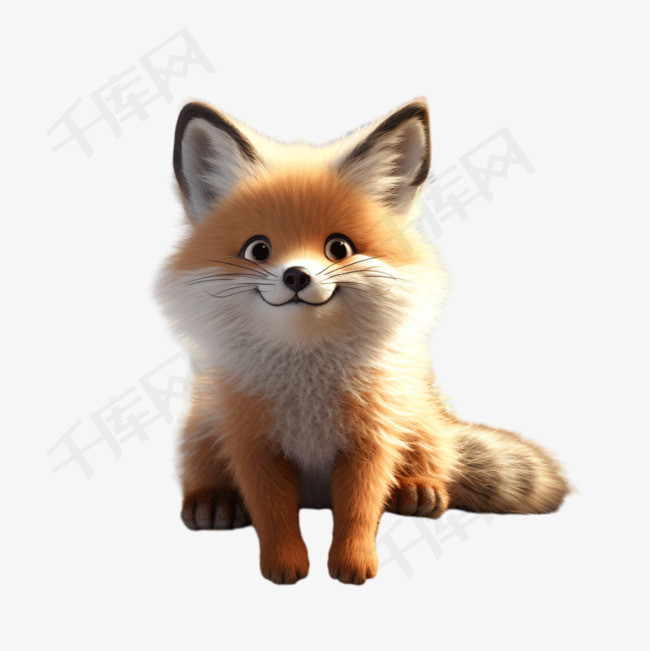 友好动物元素立体免抠图案素材图片免费下载-千库网