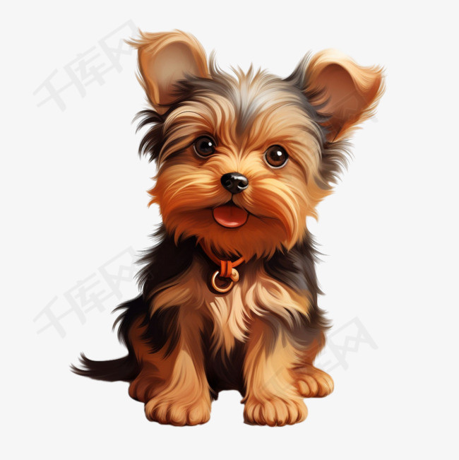 真诚小狗元素立体免抠图案素材图片免费下载-千库网