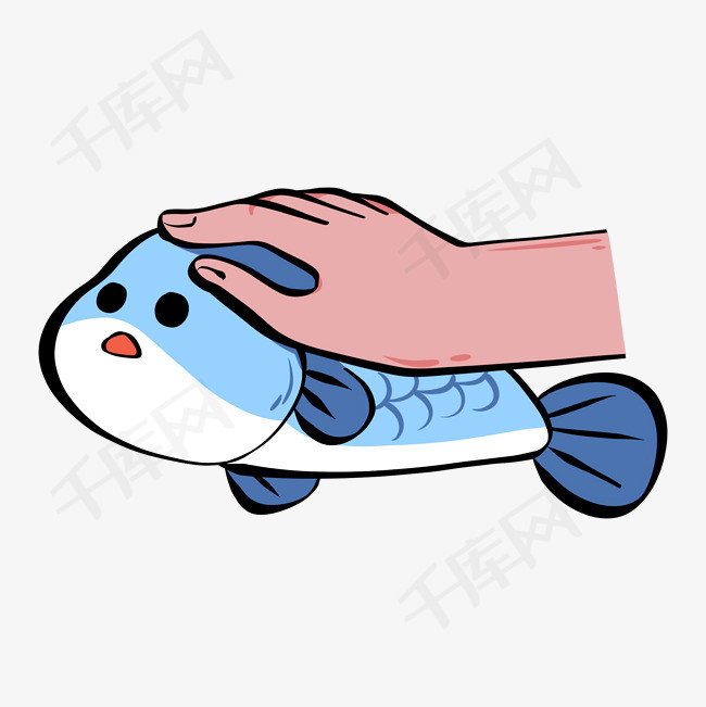 卡通可爱摸鱼表情包设计素材图片免费下载-千库网
