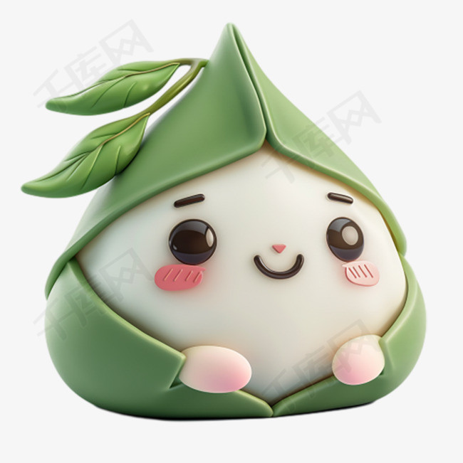 端午节粽子3D可爱卡通粽子10素材图片免费下载-千库网