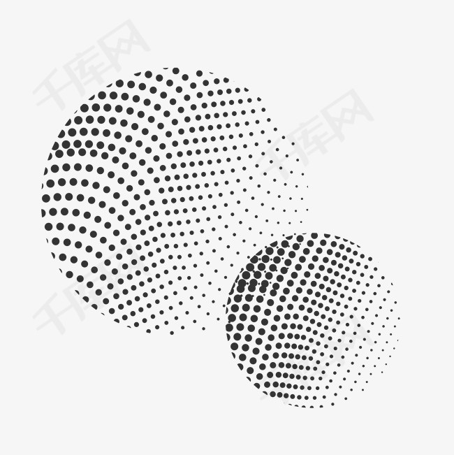 波点几何图形PNG素材图片免费下载-千库网