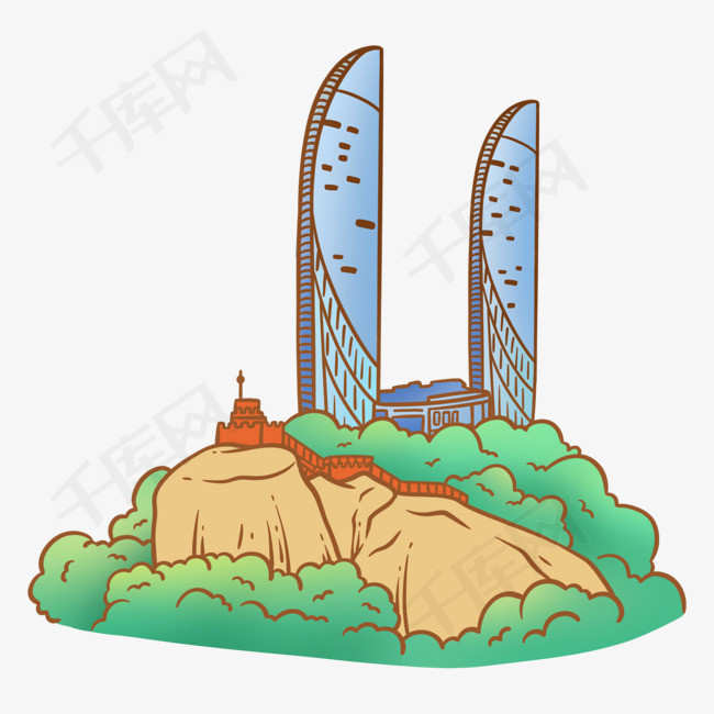 厦门旅游特色元素素材图片免费下载-千库网