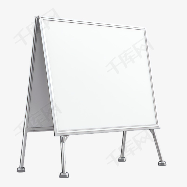 空白广告牌几何元素立体免抠图案素材图片免费下载-千库网