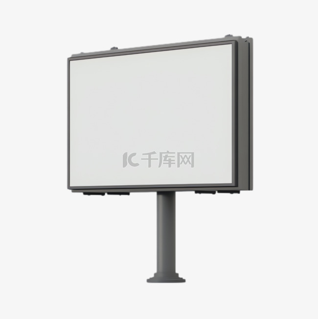 路边广告牌艺术元素立体免抠图案素材图片免费下载-千库网