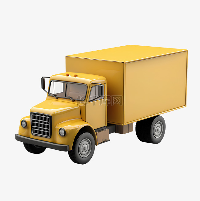 取货送货3D插图素材图片免费下载-千库网