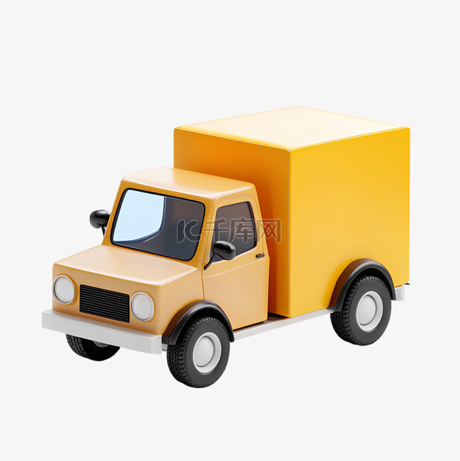 取货送货3D插图素材图片免费下载-千库网