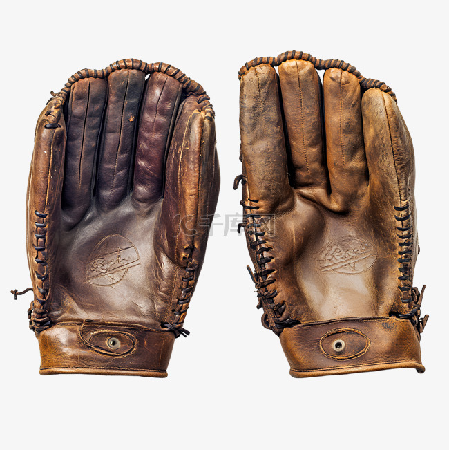 棒球手套适合流行棒球比赛的皮手套素材图片免费下载-千库网