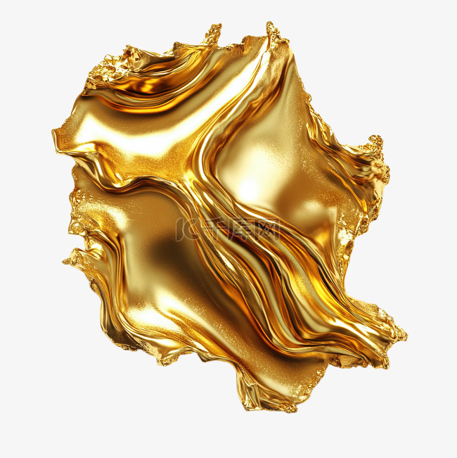 金色金属元素素材图片免费下载-千库网