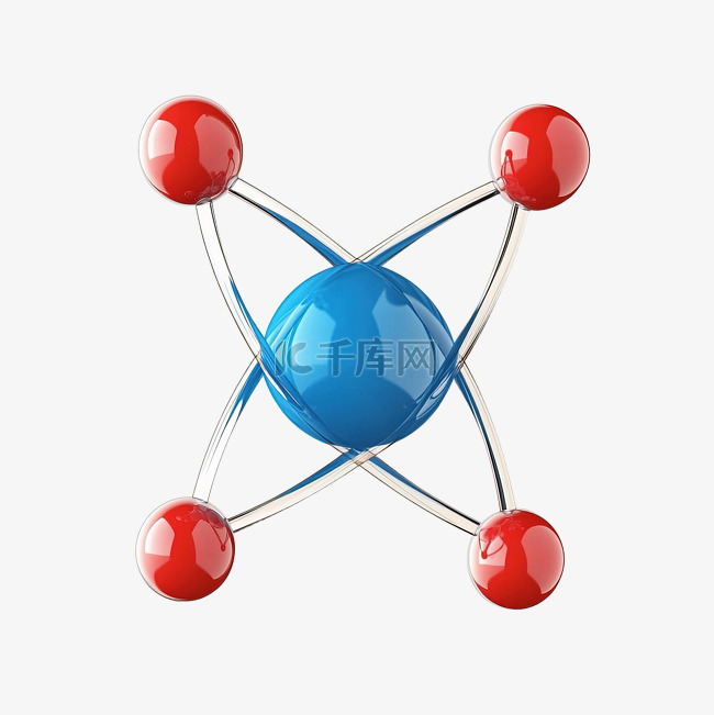 氢原子的化学结构以简化形式表示并带有元素符号素材图片免费下载-千库网