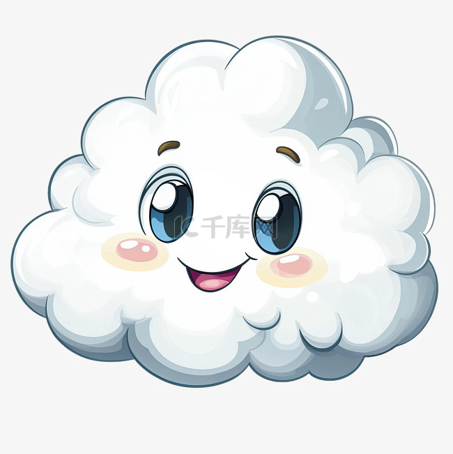 卡通云教育插画素材图片免费下载-千库网