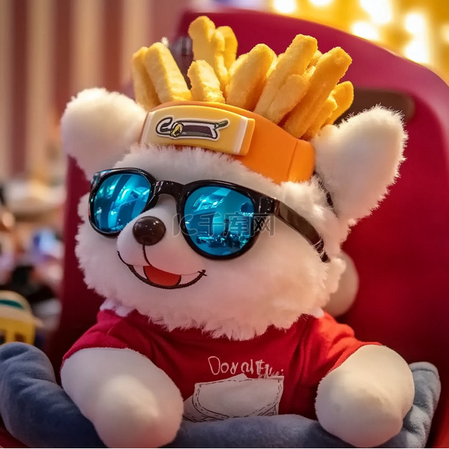 可爱毛绒玩具熊头像素材图片免费下载-千库网