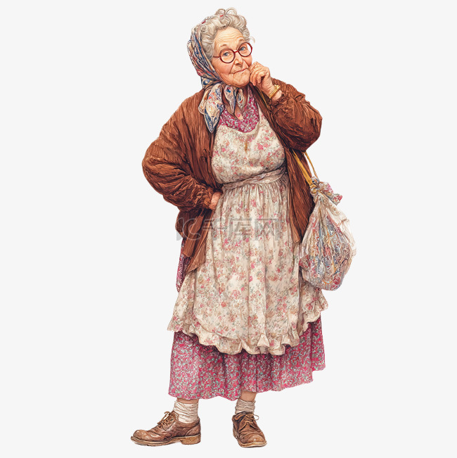 祖母笑话正在加载请稍候素材图片免费下载-千库网